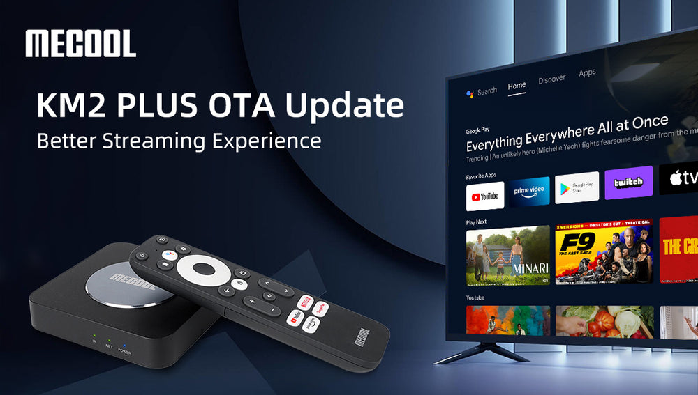 🚀 2023 MECOOL KM2 PLUS OTA Update