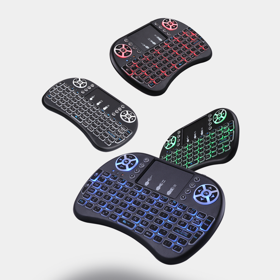 I8 Russian/English/Spainish Backlit Wireless Mini Keyboard